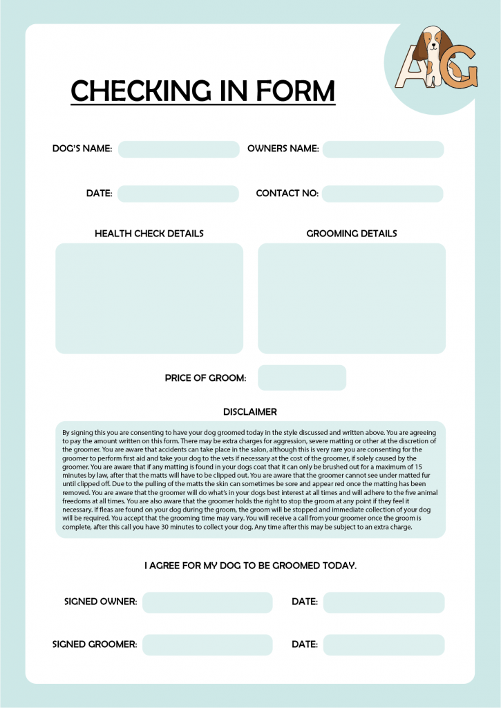 Annie's Grooming - Documents - Mark 1 Design